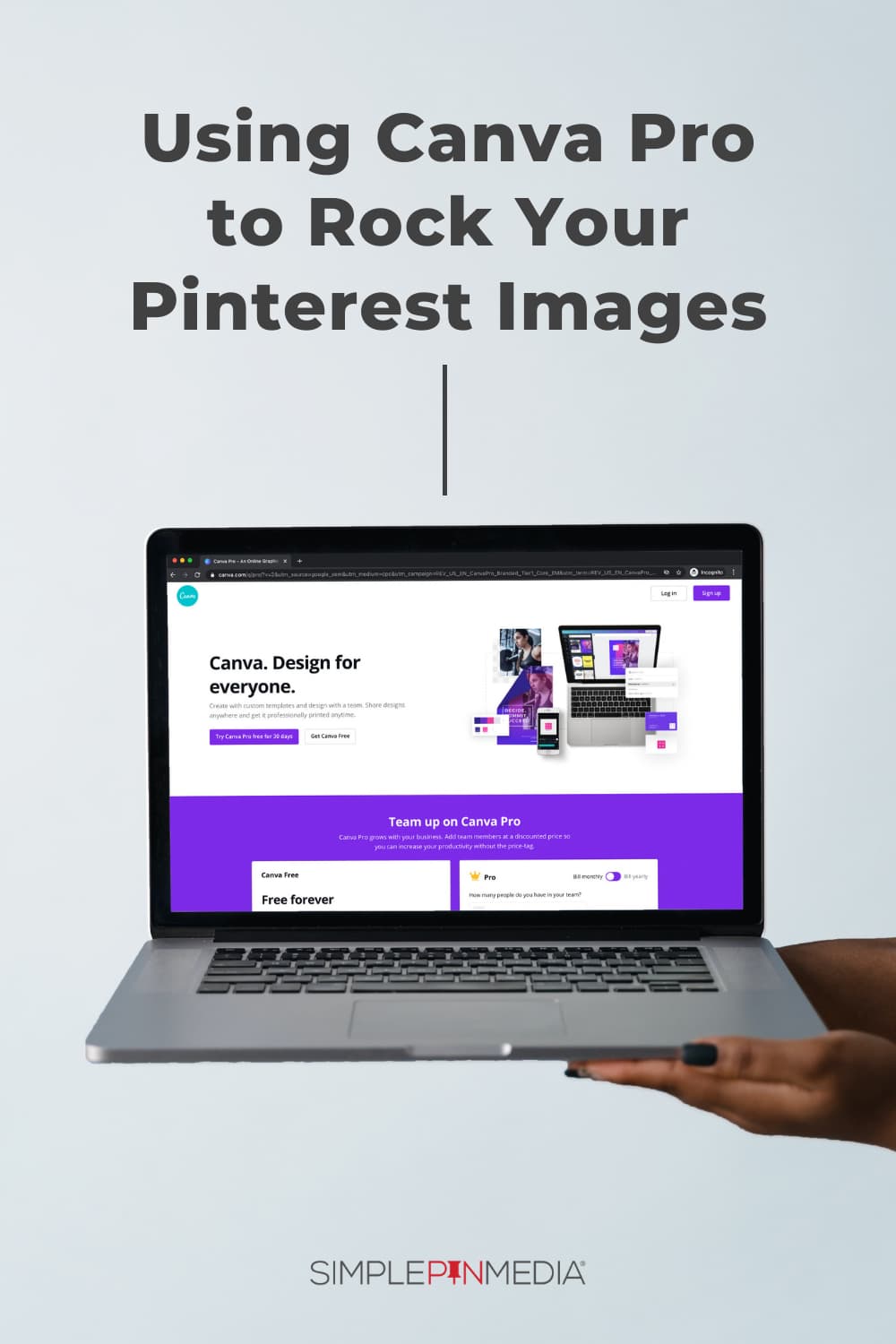 #232 - Why We LOVE Canva Pro for Creating Pinterest Images - Simple Pin ...