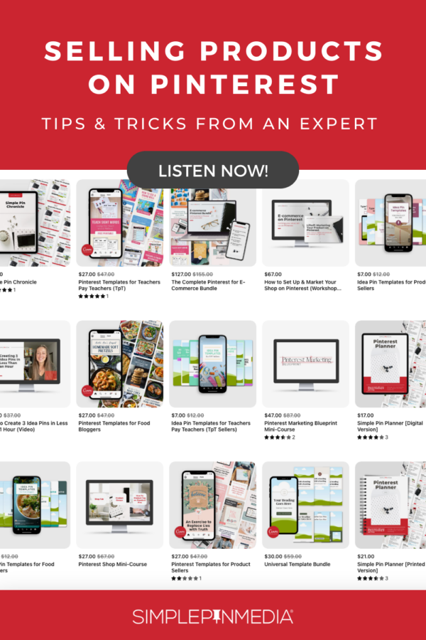 323 - Using Pinterest To Sell Products - Simple Pin Media®